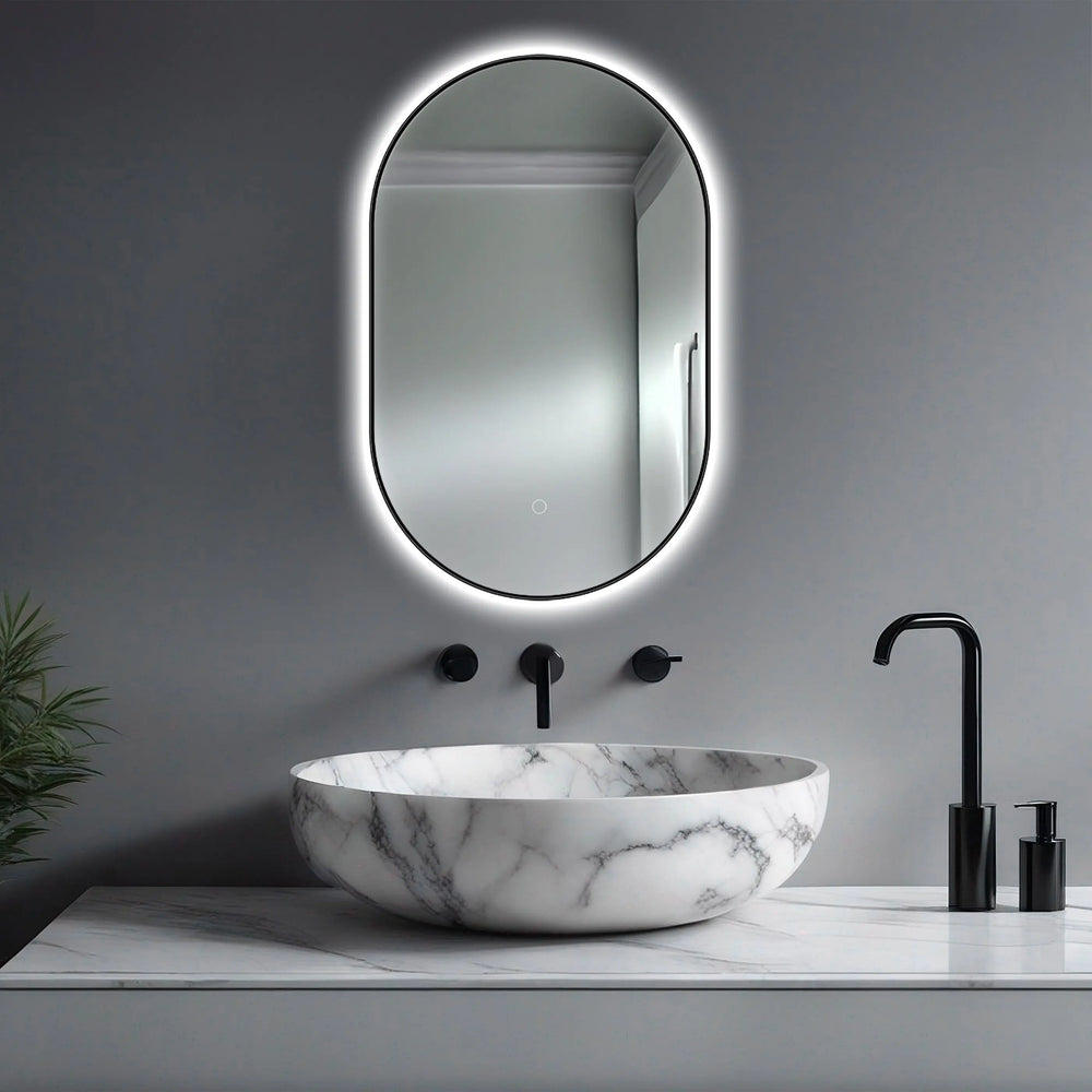 Olivia 20" W x 32" H LED Lighted Bathroom Mirror
